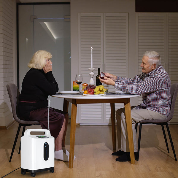 Free Shipping 1-8L/min Adjustable Home Oxygen Concentrator 105W ...