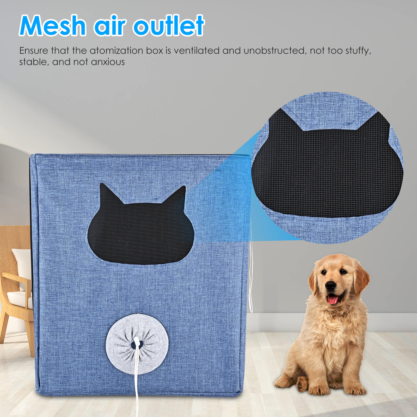 Pet Oxygen Nebulization Box 100L | Effective Use – OXYGENSOLVE