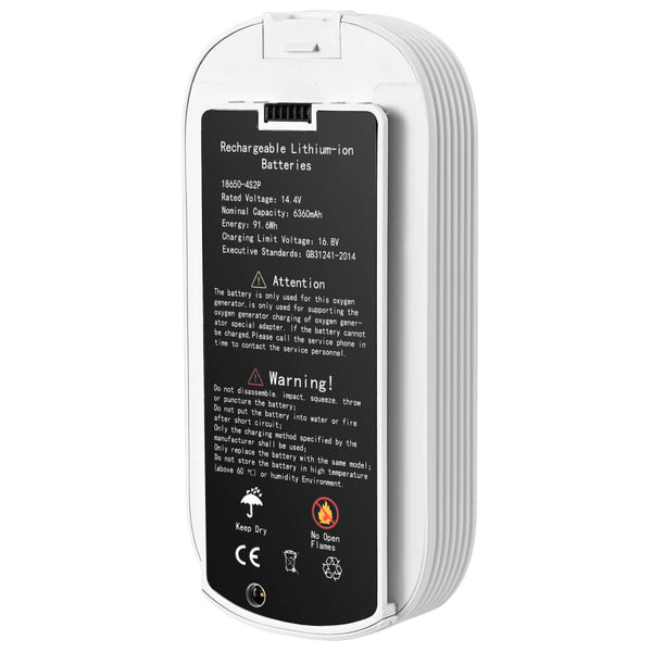 Replacement Battery Pack for NT-02 Oxygen – OXYGENSOLVE